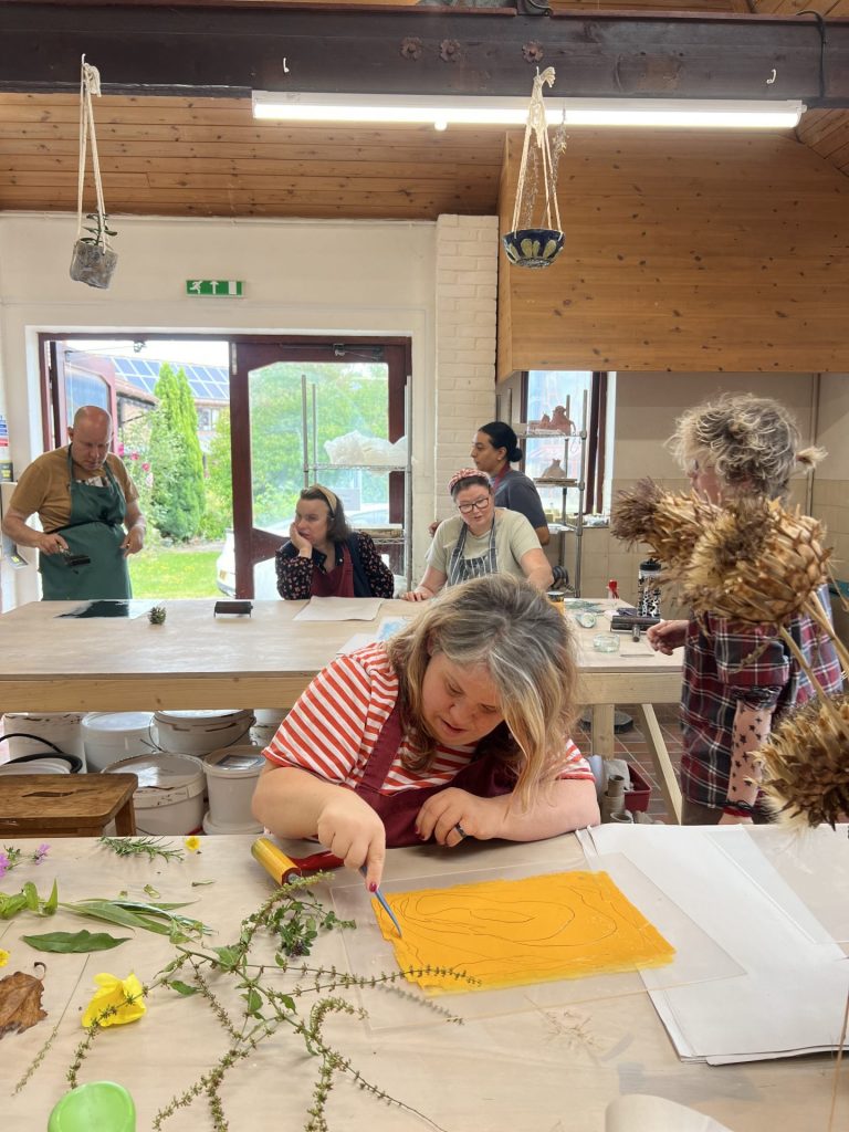 Artist Muna Ally Delivers an Art in Residency Workshop | Camphill MK